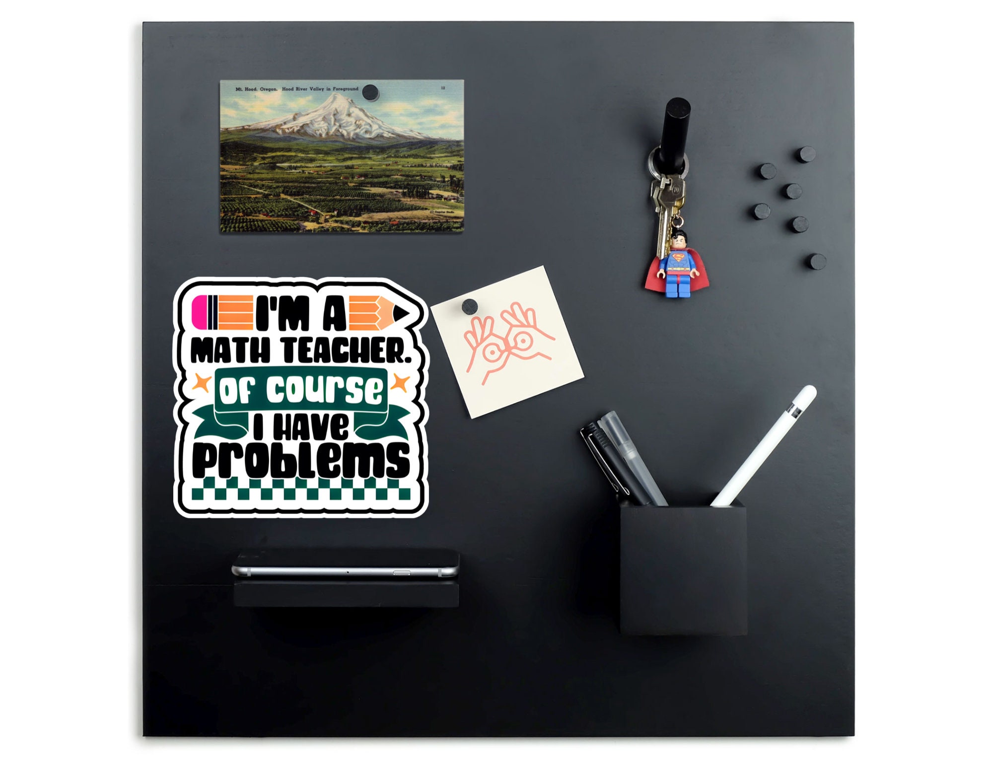 I'm a Math Teacher-of Course I Have Problems-waterproof Vinyl Sticker ...