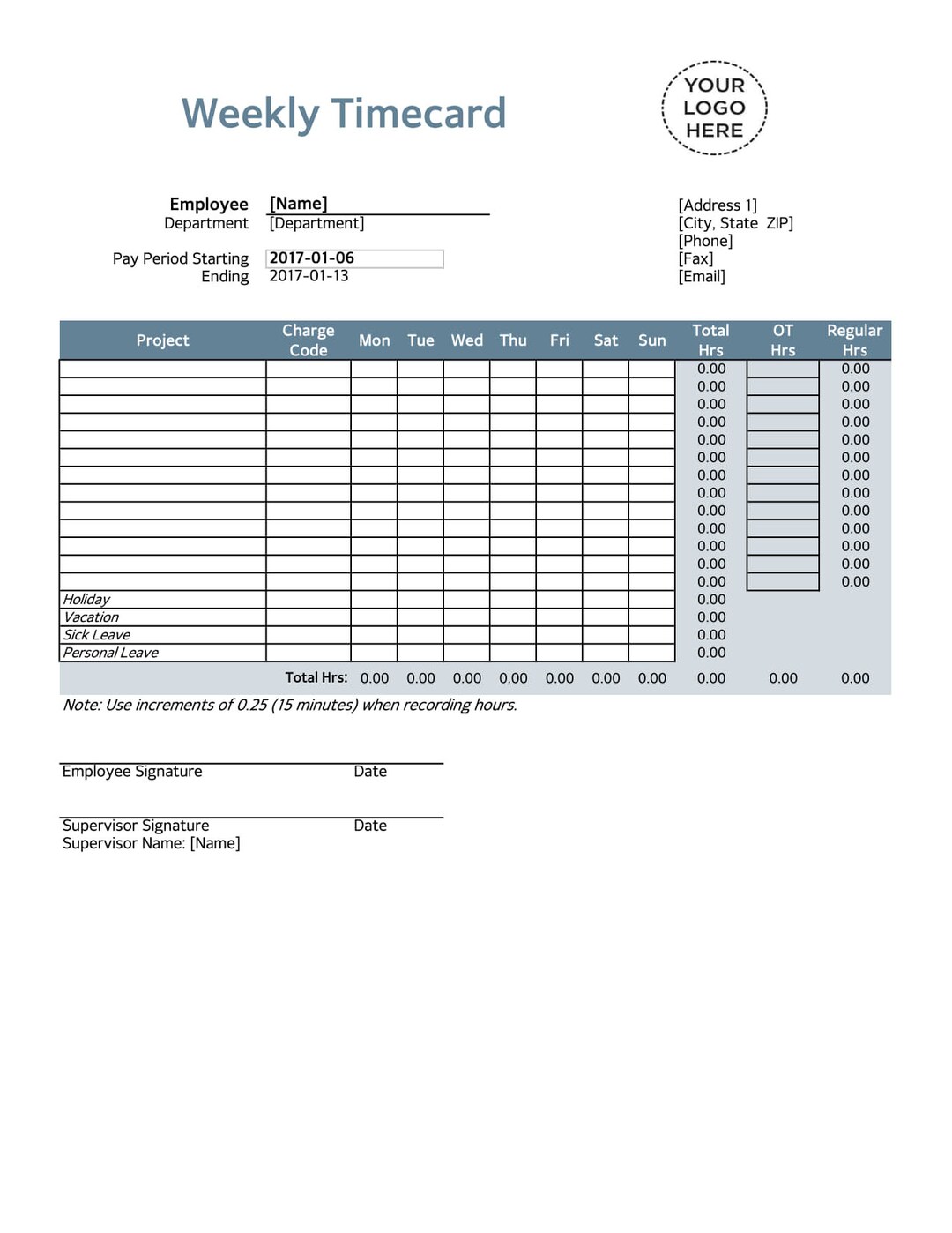 Effortless Weekly Timesheet Calculator Simplify Employee - Etsy