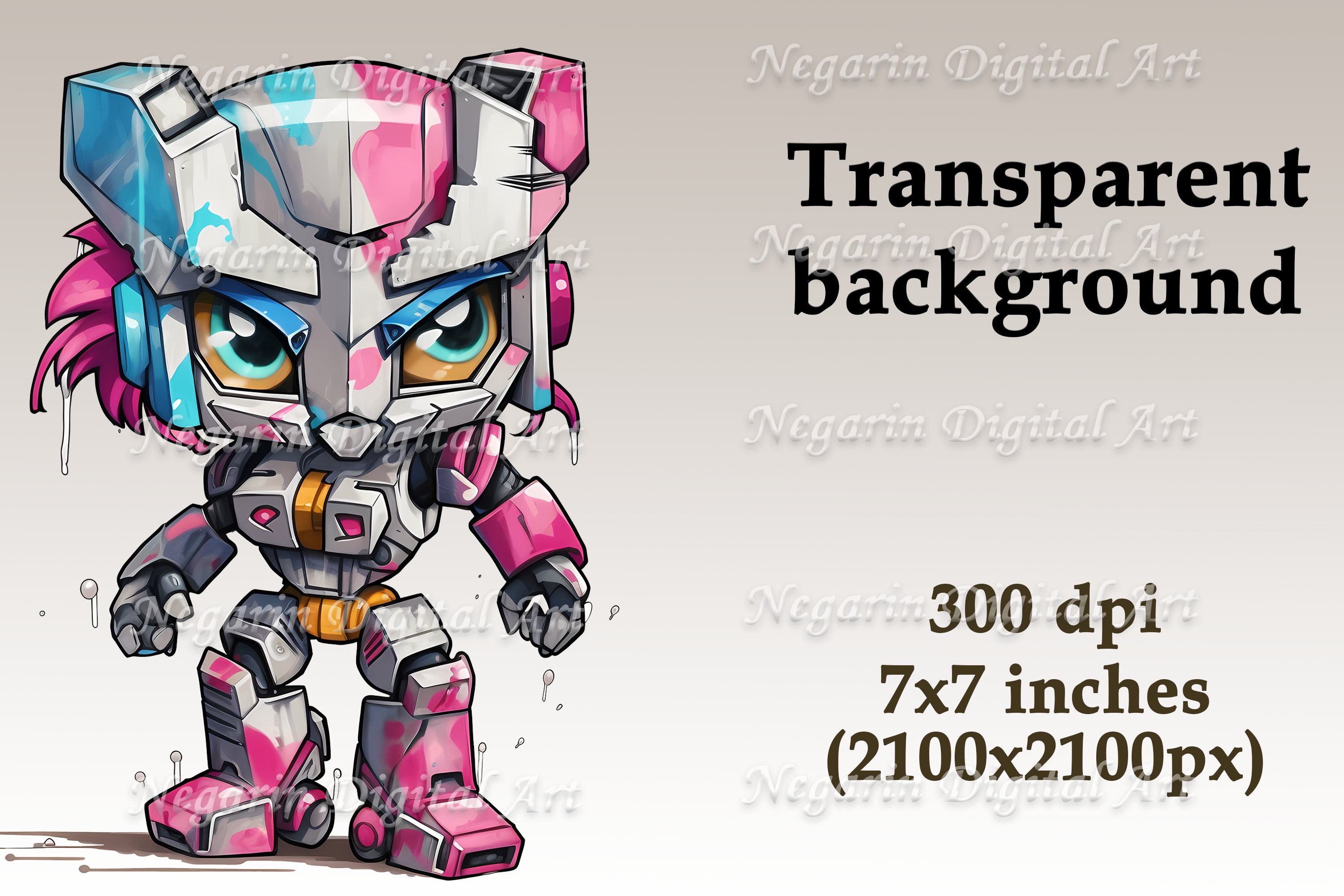 Watercolor Transformers Baby Clipart: Nursery Art (digital Download) - Etsy