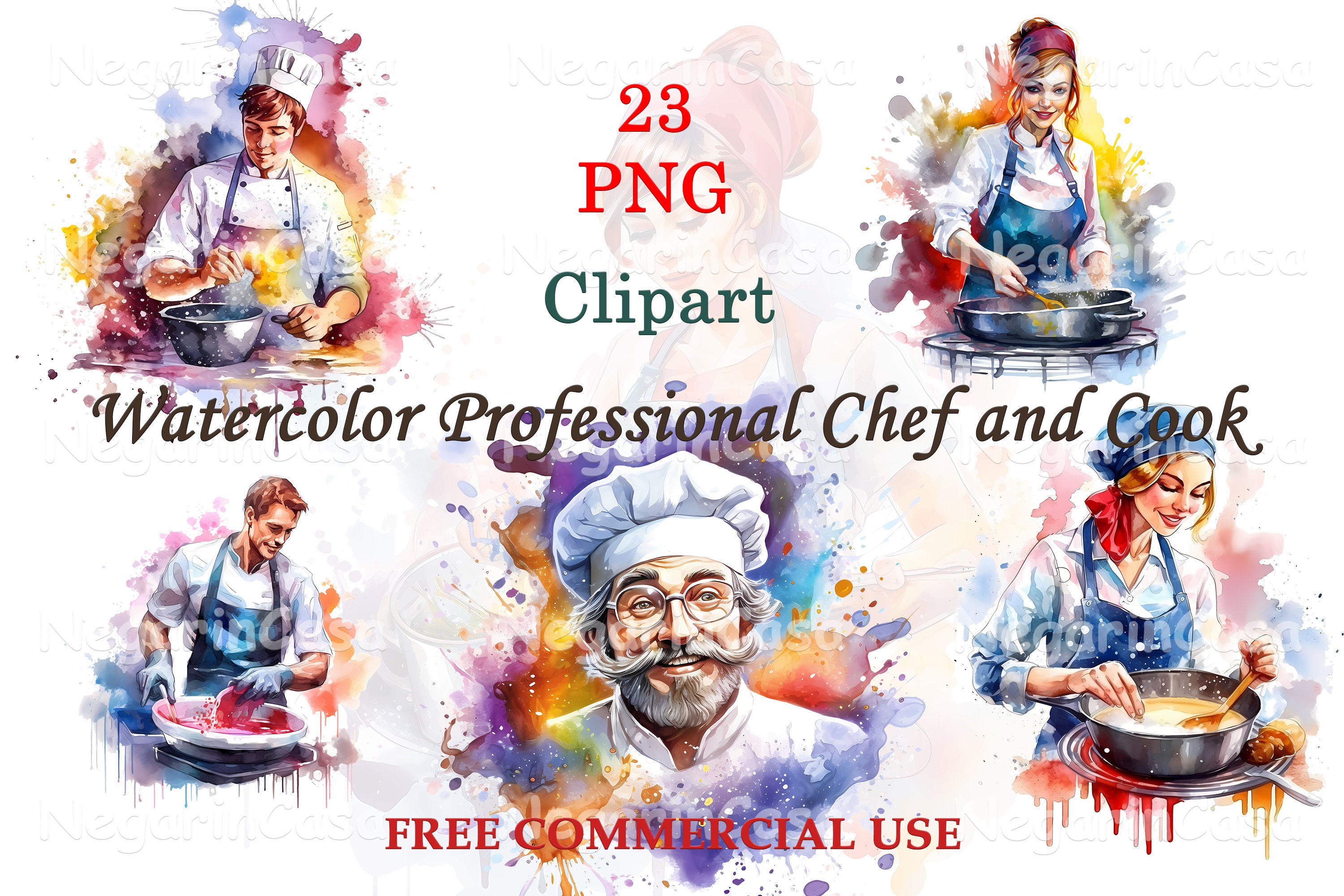 Professional Chef Clip Art