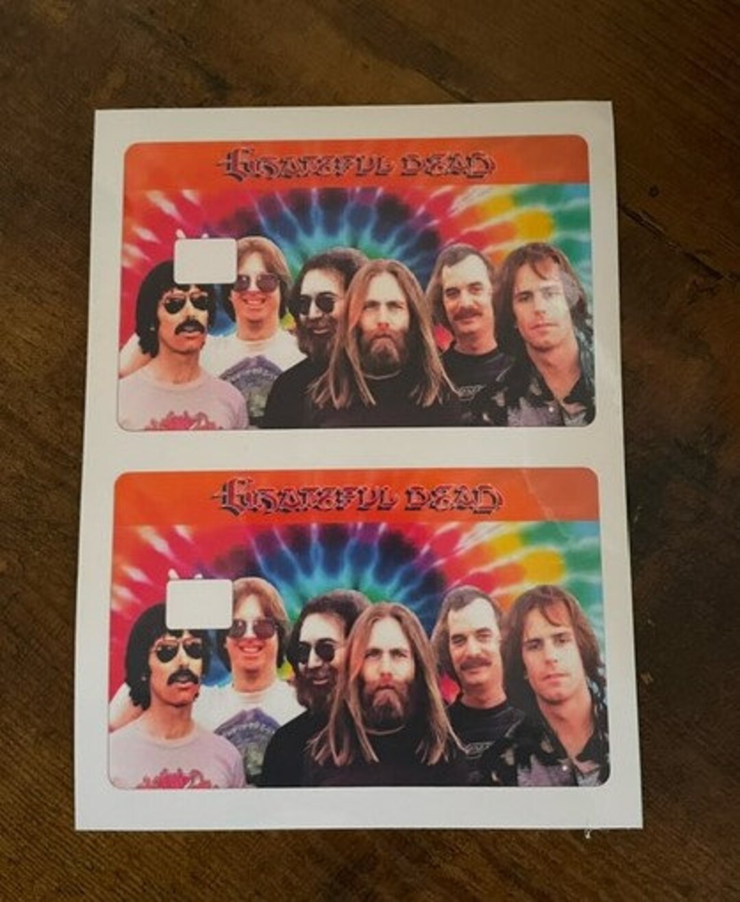 Set of 2 Grateful Dead Debit Card Skin - Etsy