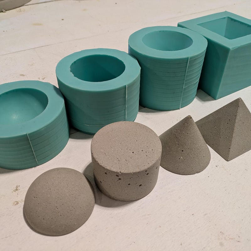 Concrete Geometric Mold - Etsy