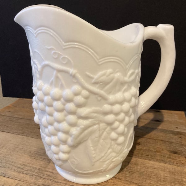 Pitcher With Grapes - Etsy