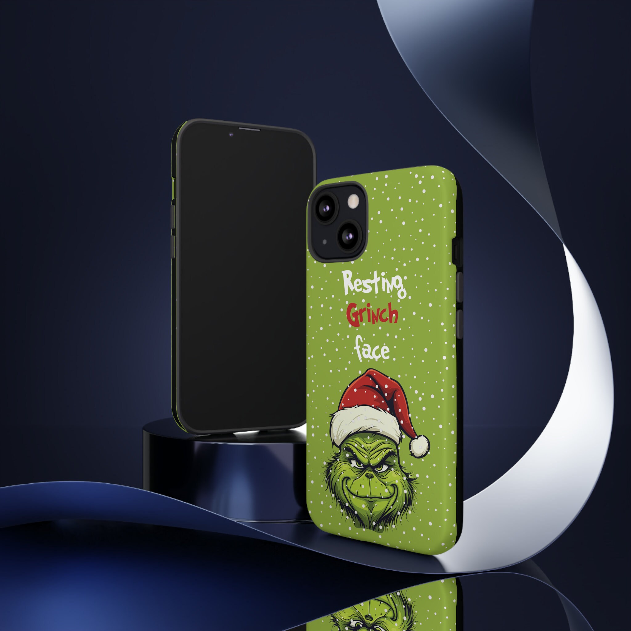 Tough Cases the Grinch Christmas Iphone, Google Pixel, Samsung Galaxy - Etsy