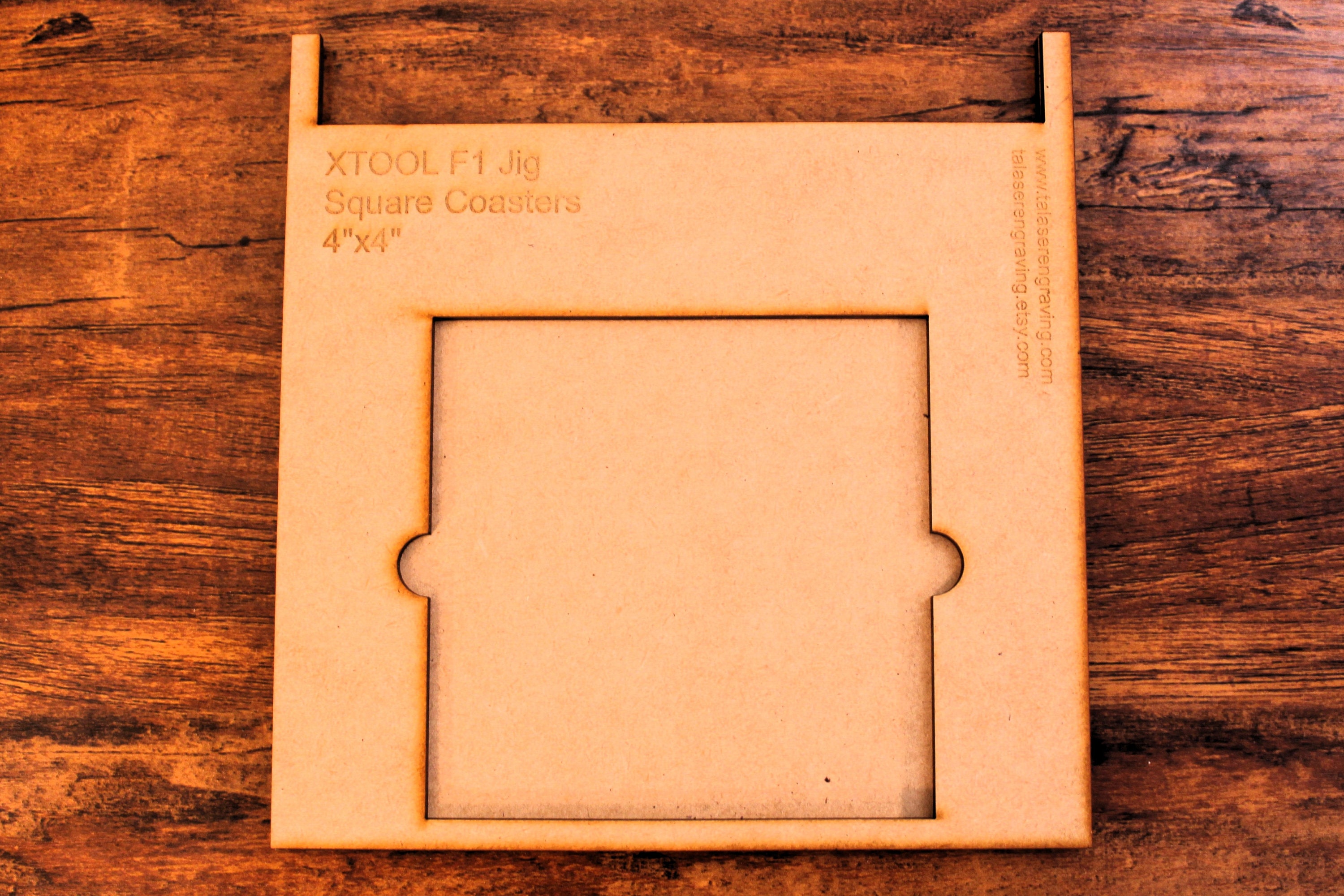 XTOOL F1 Coasters 4"x4" Square (FILE ONLY) - Etsy