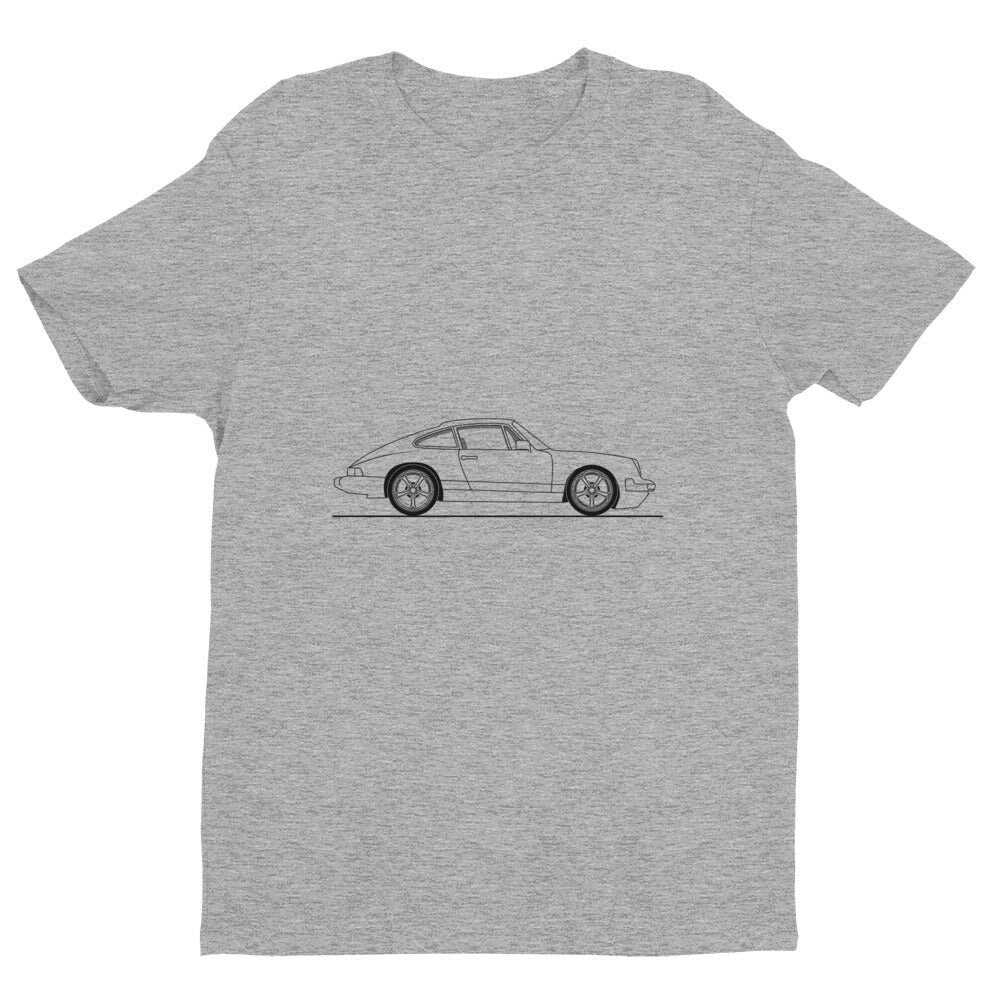 Classic Porsche Hand Drawn Short Sleeve Light Colors - Etsy