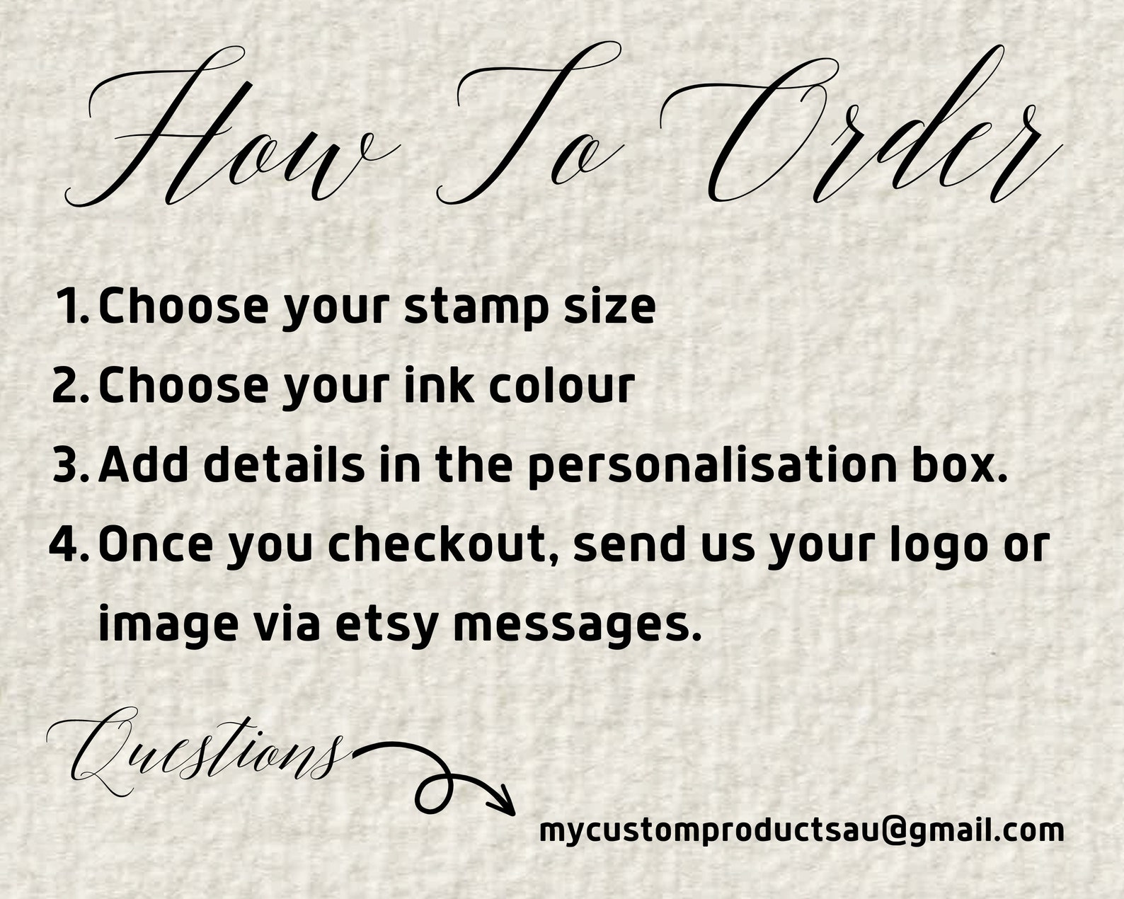 LARGE CUSTOM STAMPS or Small Custom Stamps Personalised Small - Etsy ...