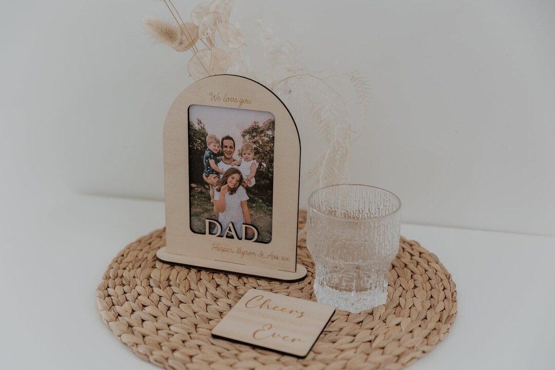 Father's Day 'dad' or 'daddy' Cut Out Arch Photo Frame, Fathers Day ...