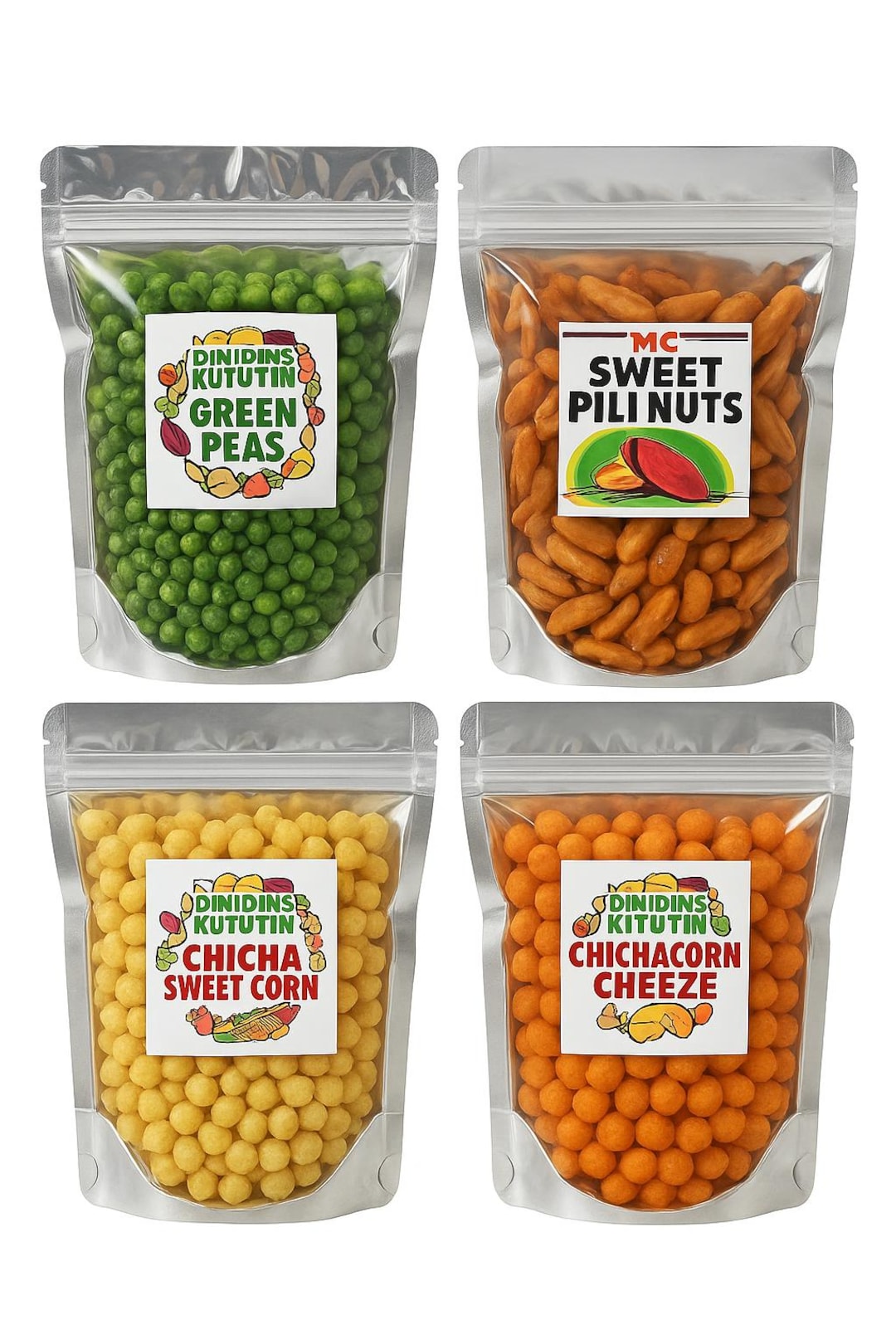 Chichapop, Pili Nuts & Greenpeas - Etsy