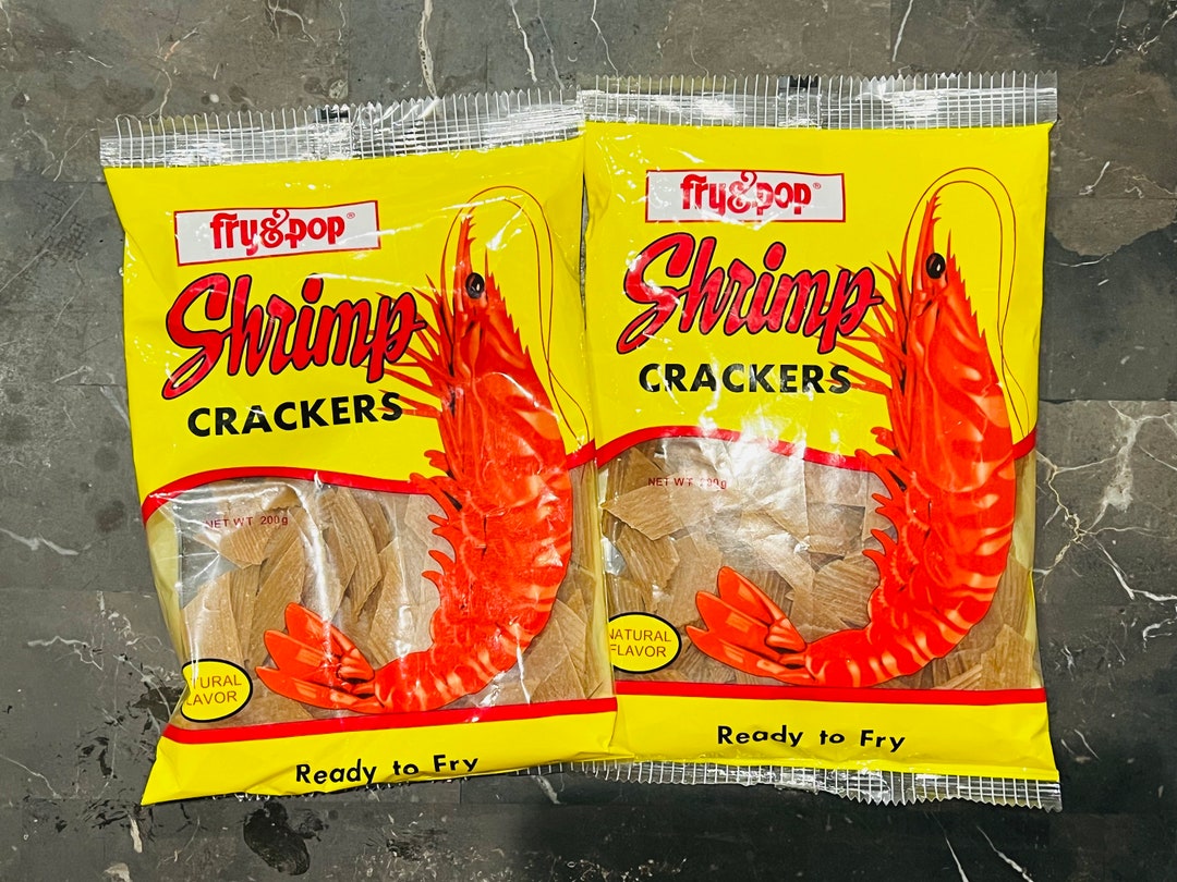 SHRIMP CRACKERS KROPEK 1 Pack ready to Fry - Etsy