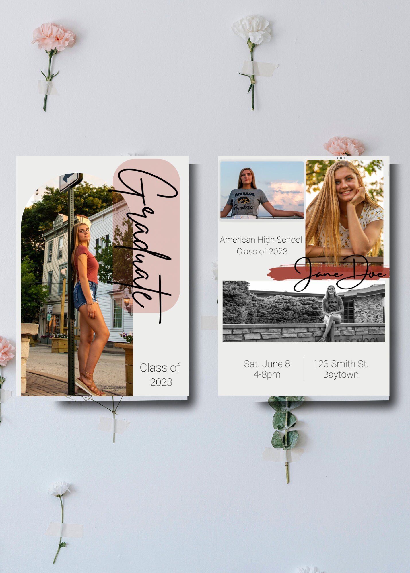 Customizable Graduation Invitation: Personality Pop - Etsy