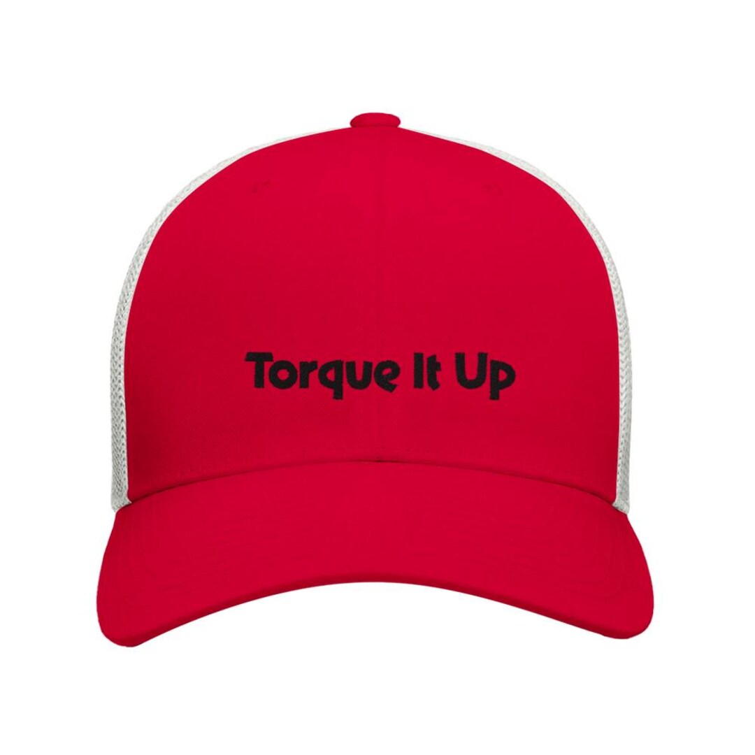 Torque It up A Trucker Hat With Retro Mesh-backing in Two-tone and ...