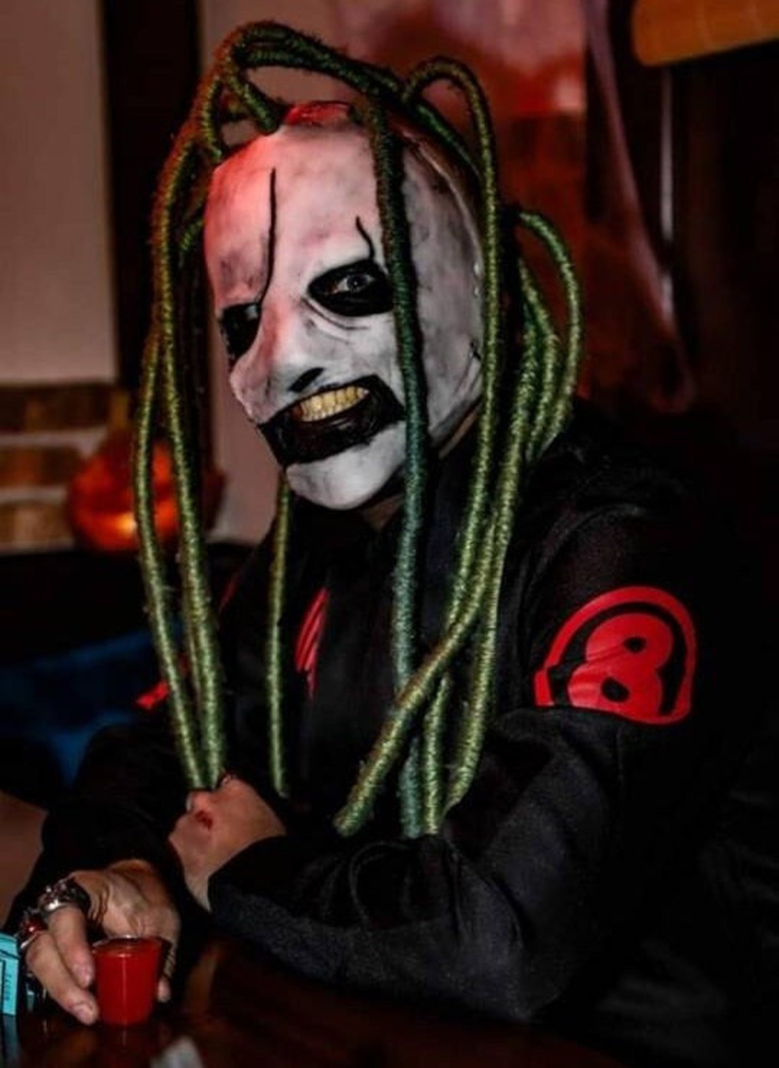 FRAPPE ! Le masque de Corey Taylor dans Slipknot. Album d'époque de l ...