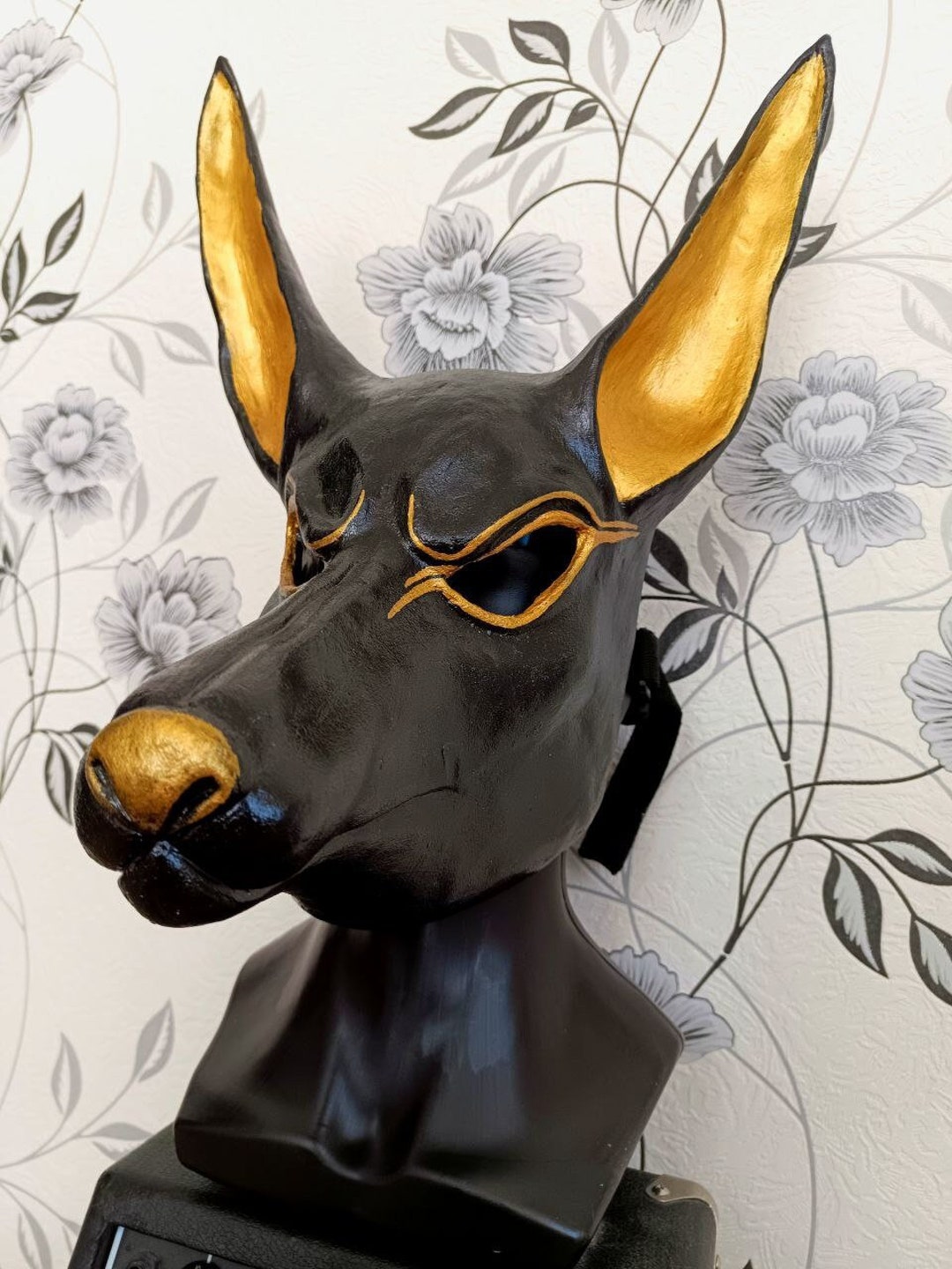 The Plastic Mask of the God ANUBIS. Mask for Party - Etsy