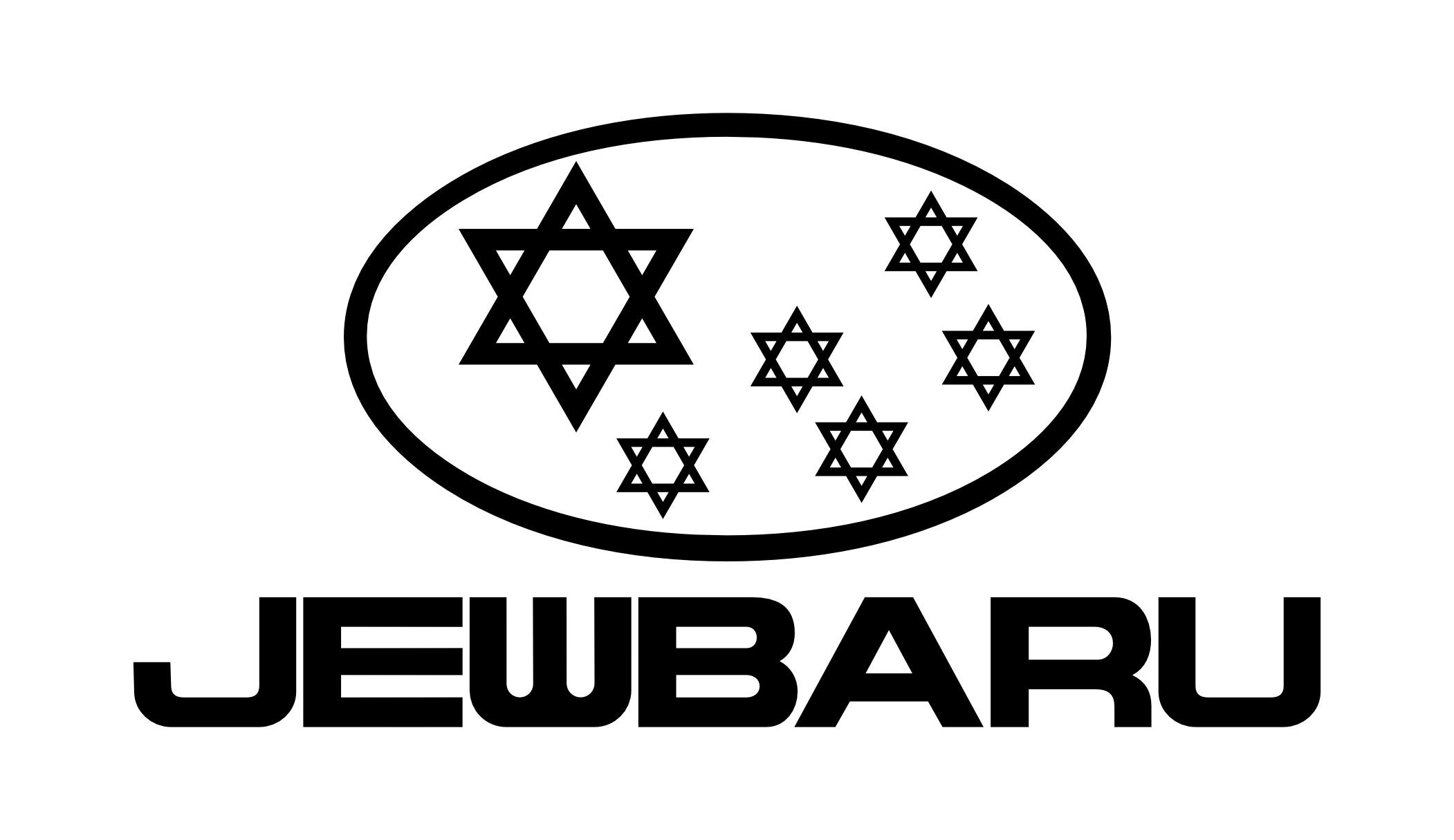 Subaru jewbaru Vinyl Decal Size and Color Variations Available FREE ...