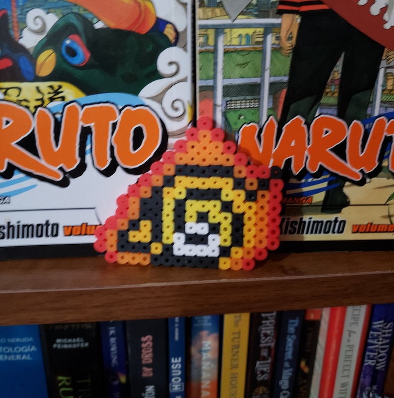 Perler Bead Art Konoha Symbol - Etsy