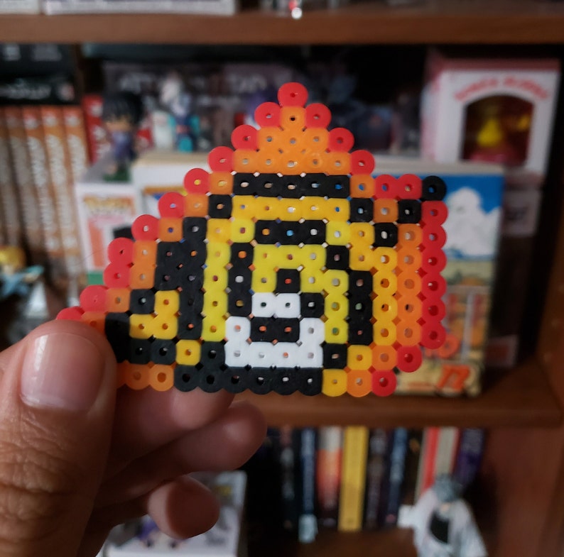 Perler Bead Art Konoha Symbol - Etsy