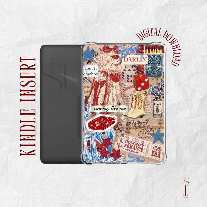 Western Stickers Kindle - Etsy