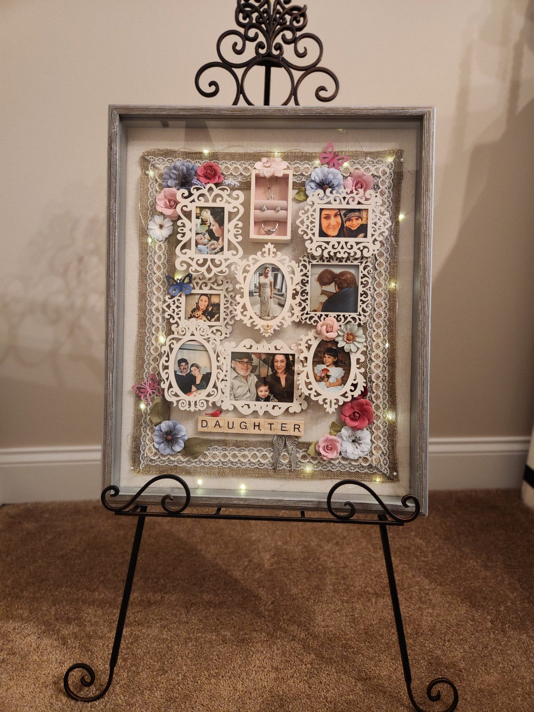 Memory Shadowbox/ Picture Frame/ Memory Box - Etsy
