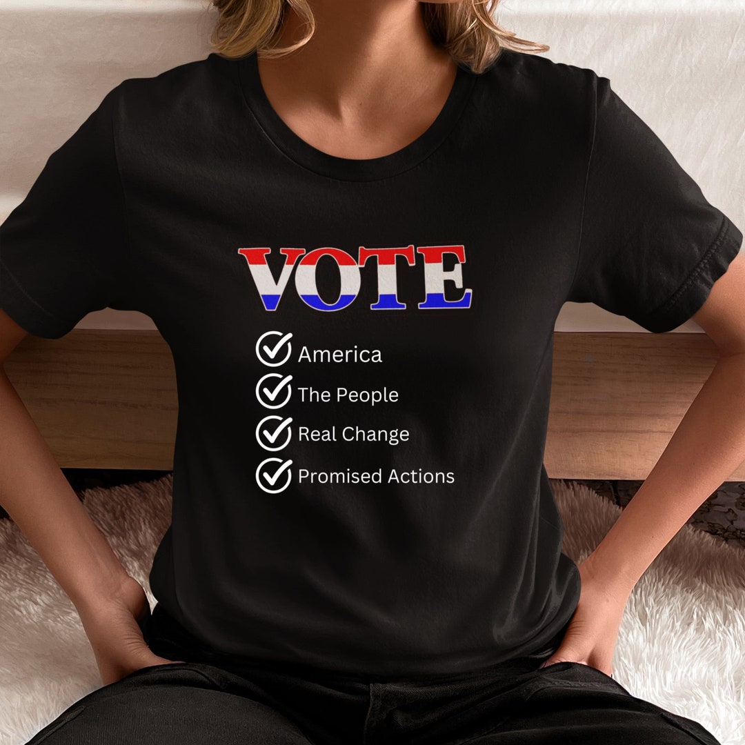 Election Day Shirt, Election Year Shirt, Vote Shirt, Unisex Jersey ...