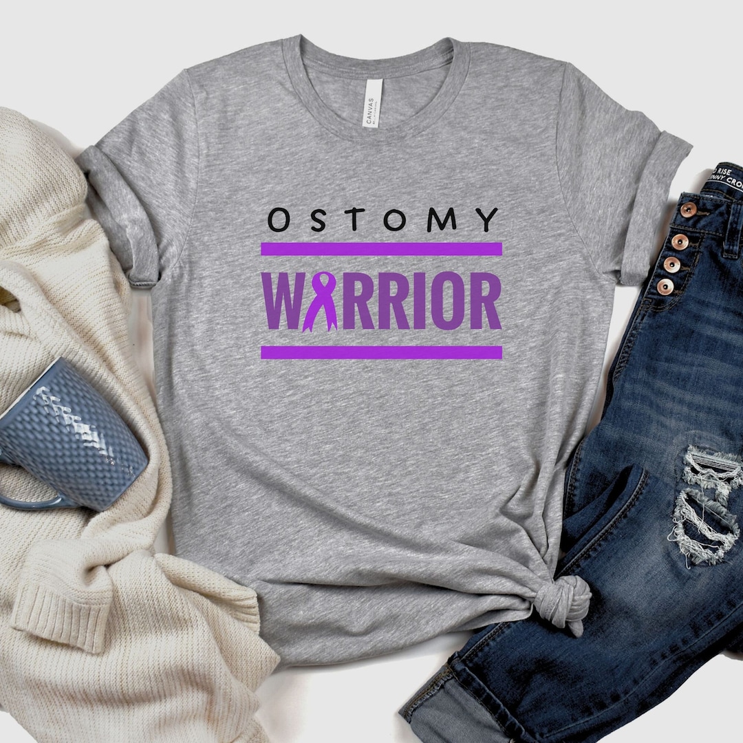 Ostomy Warrior Shirt, Ostomy Awareness, Stoma Fighter Shirt, Proud ...