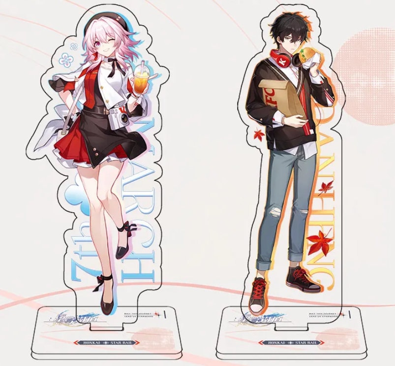 NEW Honkai Star Rail KFC Acrylic Standee Stand Badge Pin Dan - Etsy ...
