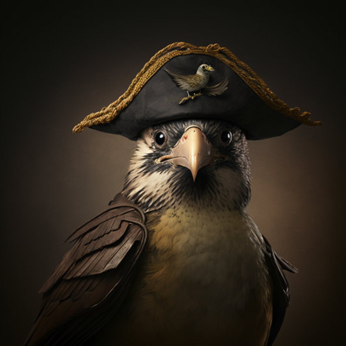 Pirate Bird Templete - Etsy