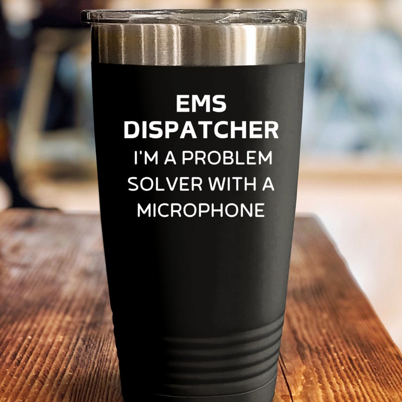 EMS Dispatcher Tumbler, EMS Dispatcher Gifts for Women, EMS Gifts for ...