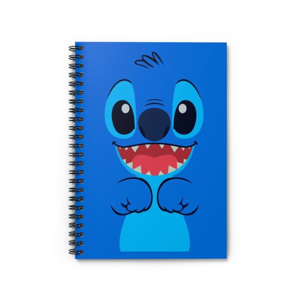 Stitch Spiral Notebook - Etsy
