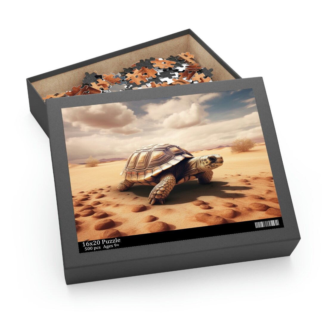 Sandy Desert Dwellers - Tortoise Jigsaw Puzzle | Fun Family Game | Kids ...