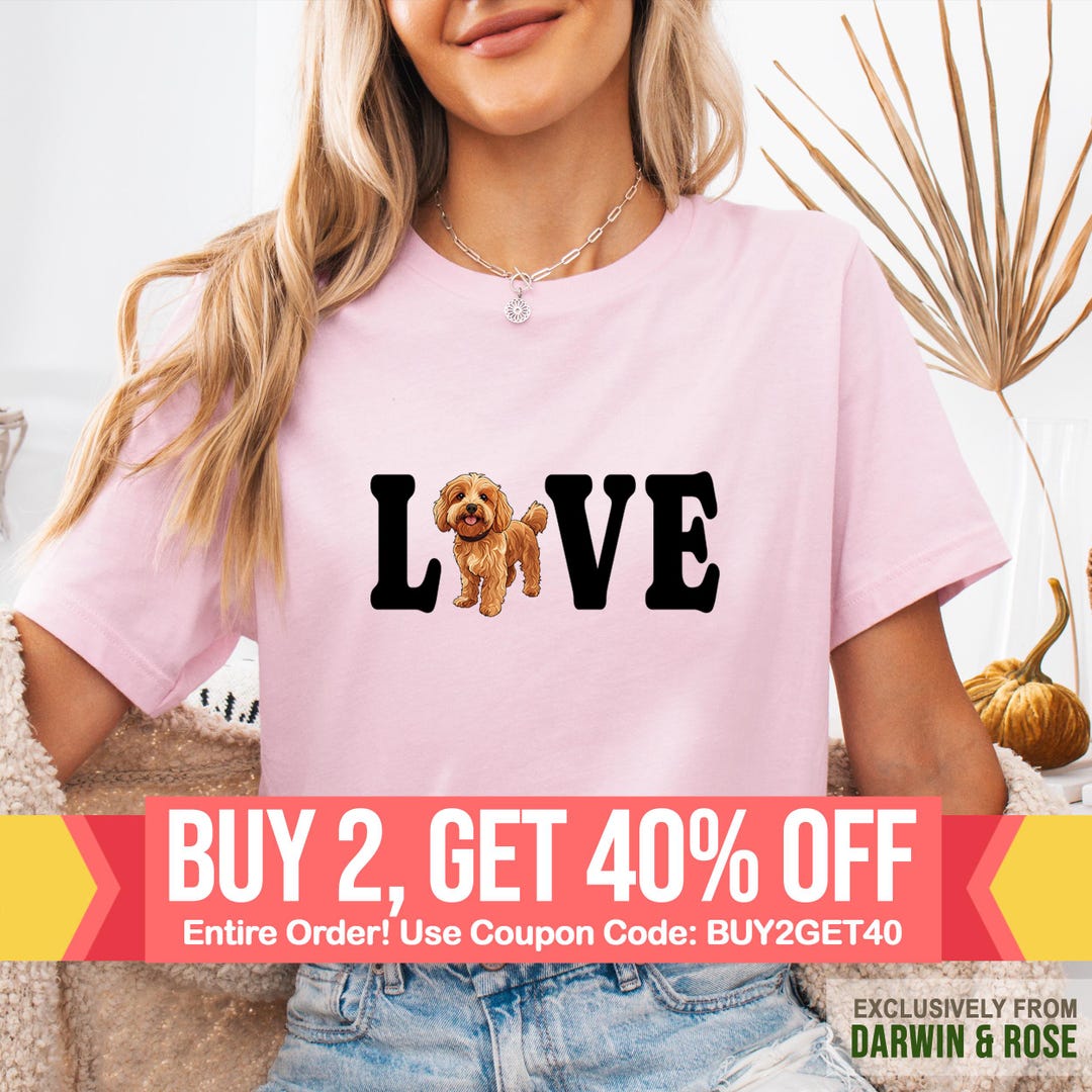 Cute Cockapoo Dog Mom Shirt, Funny Pet Lover Tee, Cockapoo Owner Gift ...