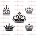 Royal Crown SVG Bundle 3, 56 Monograms Templates in SVG and PNG Format ...