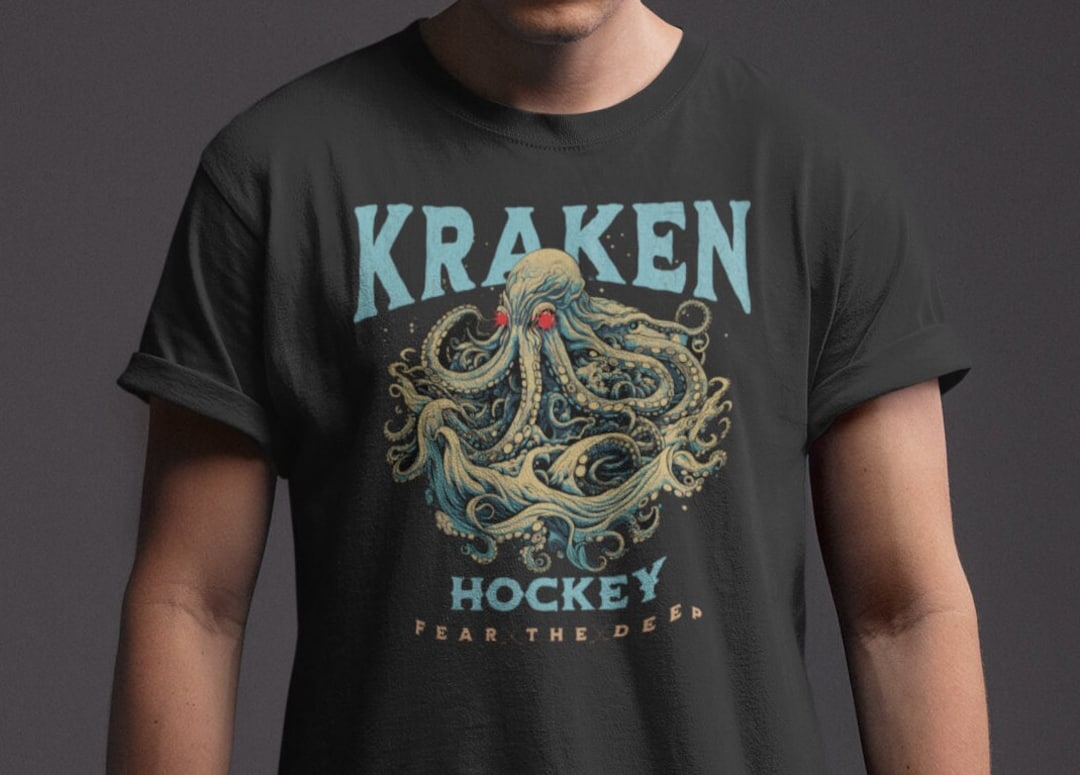 Seattle Kraken T Shirt Custom Kraken T-shirt Unisex Seattle Kraken Tee ...