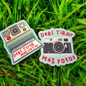 Debí Tirar Más Fotos Sticker/inspired/camera Sticker/puerto Rico/bunny ...