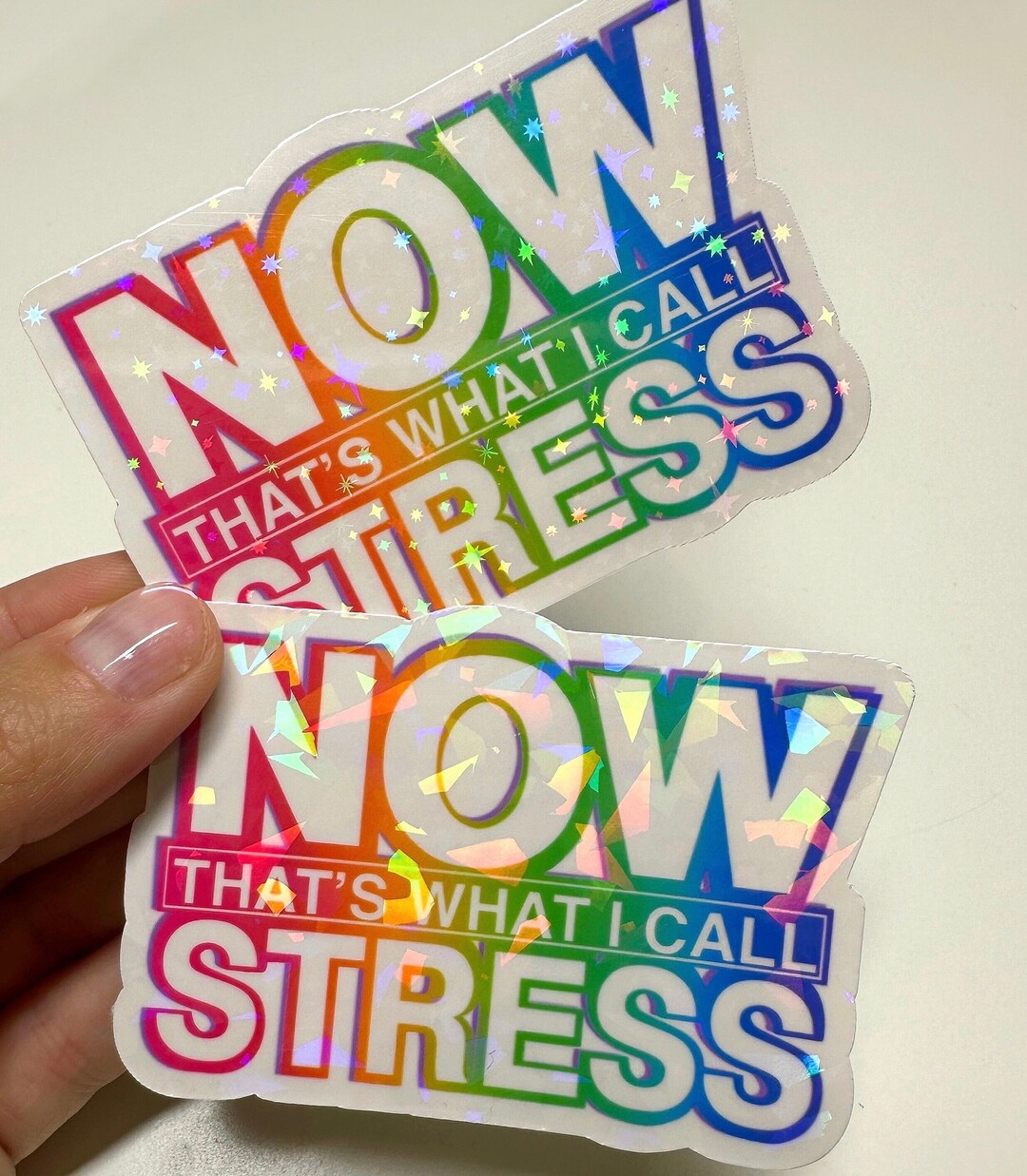 NOW That’s What I Call Sticker/stress Sticker/holographic Sticker/water ...