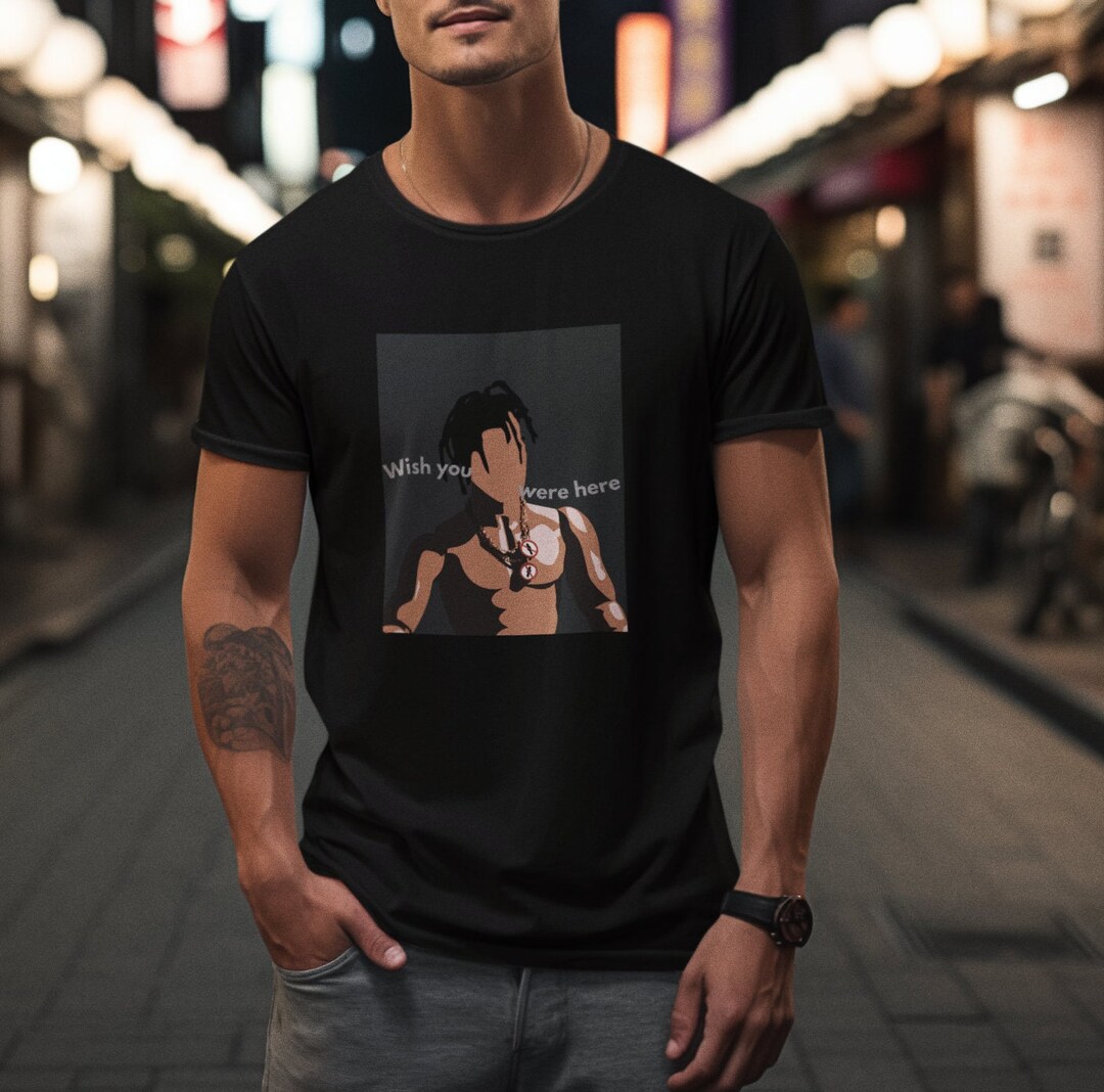 Travis Scott Rodeo Album Tee Shirt wish You Were Here Graphic T-shirt ...