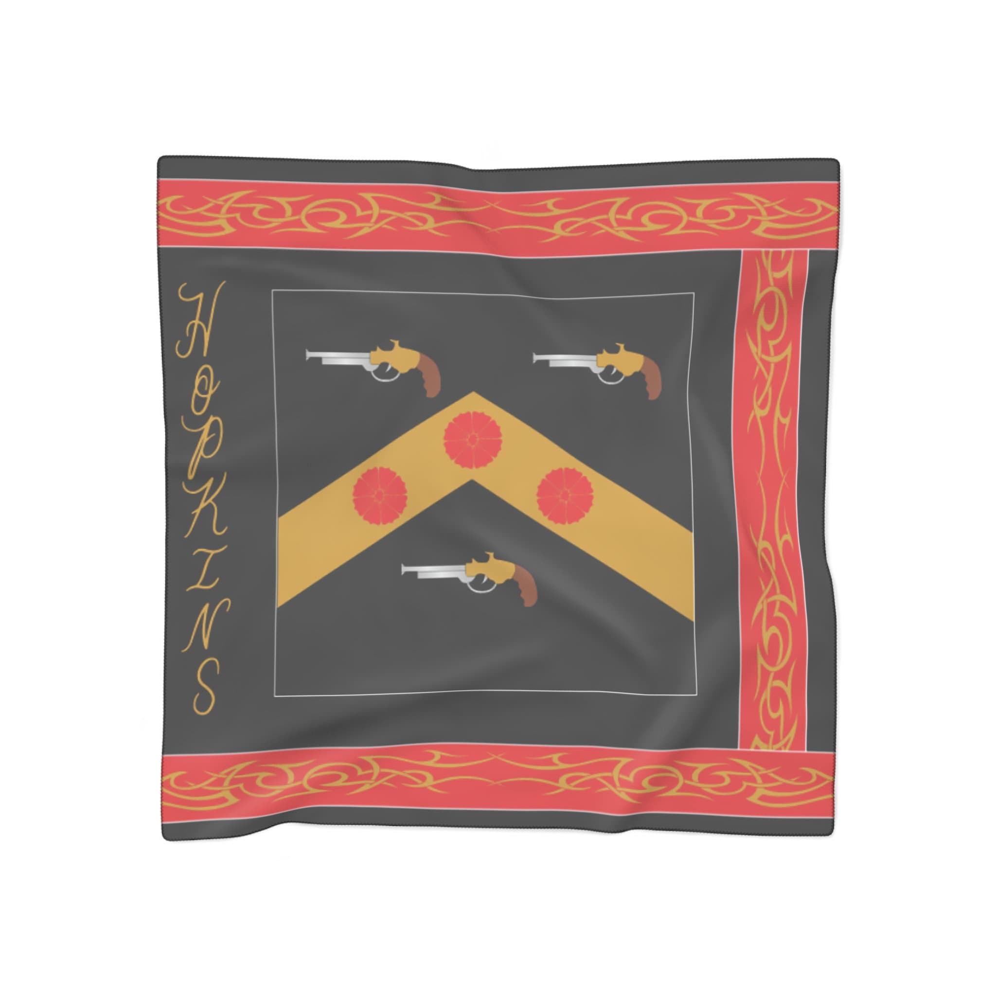 Hopkins Family Crest Bandana - Etsy