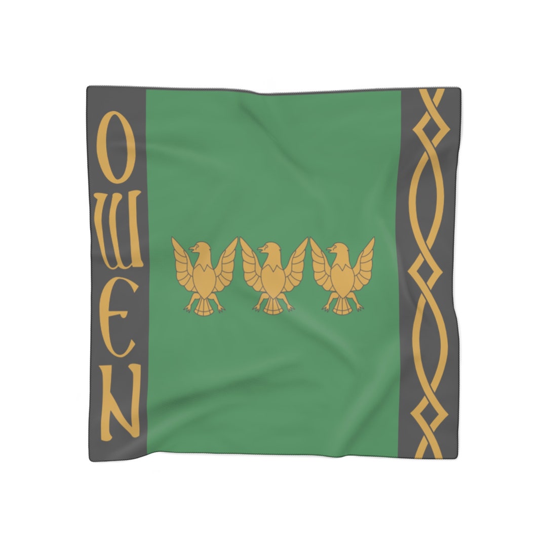 Owen Family Crest Bandana-heritage Gift-family Reunion Bandana-bandana ...