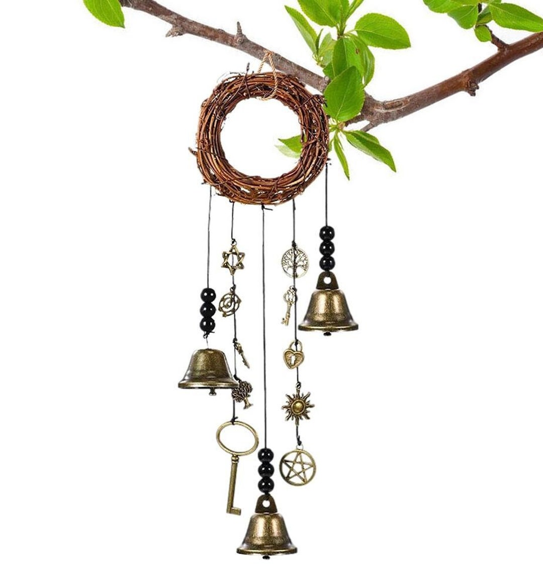 Magical Witch Bells Wind Chimes Creative Window Ornament - Etsy