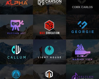 Graphic Design, Logo Maker, Logo Design Custom, Initial Logo Design ...