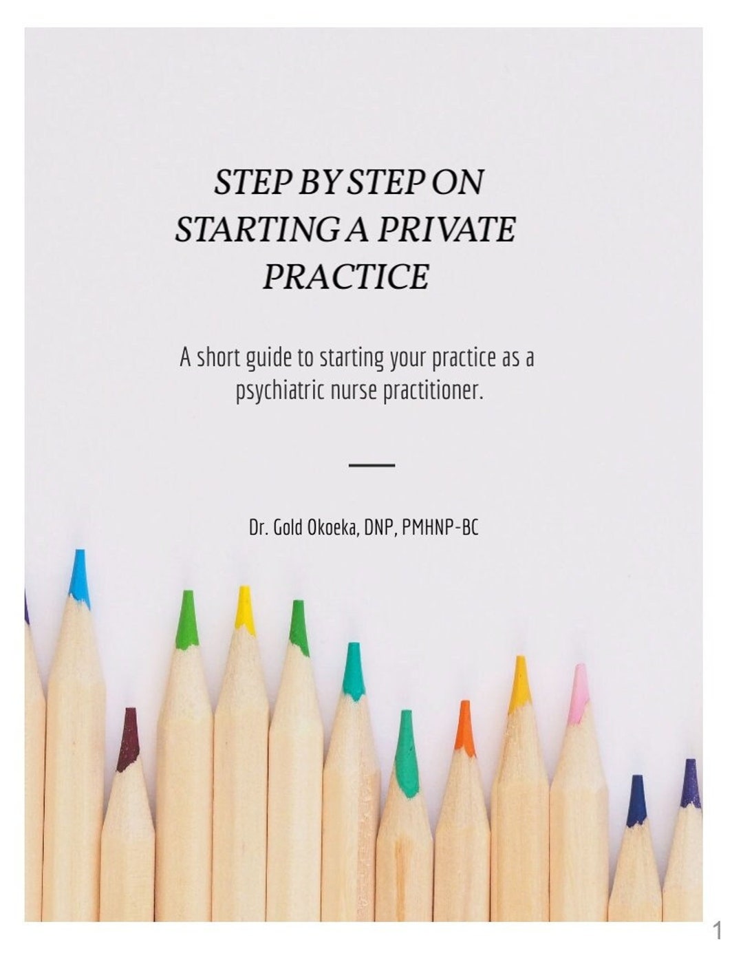 PMHNP: Step by Step on Starting a Private Practice. - Etsy