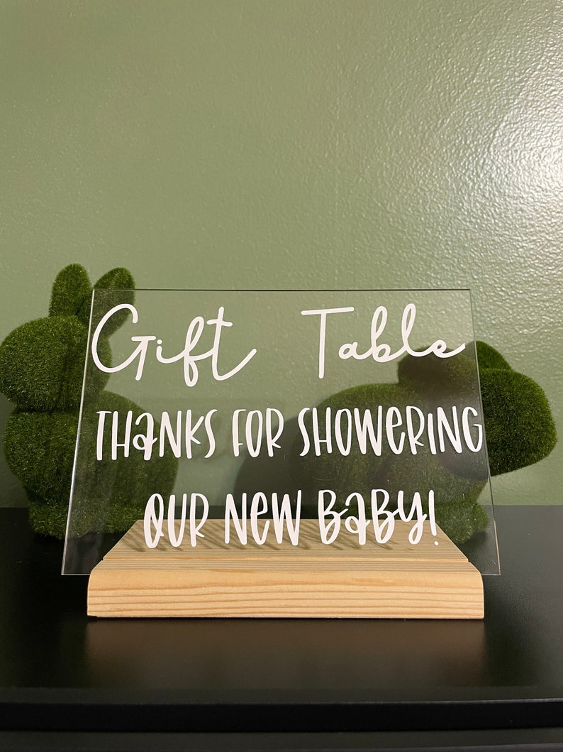 Gift Table Sign - Etsy
