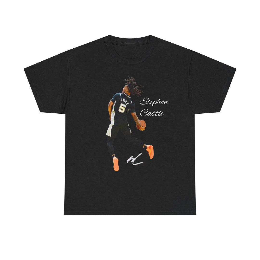 Stephon Castle San Antonio Spurs T Shirt Autograph Edition - Etsy