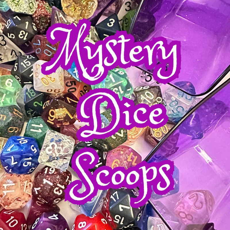 Dice Scoop - Etsy