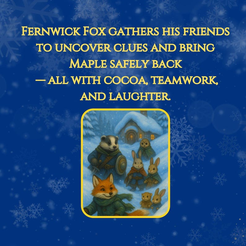 Cozy Winter D&D One-shot: Fernwick Fox 5e Adventure (PDF) - Etsy