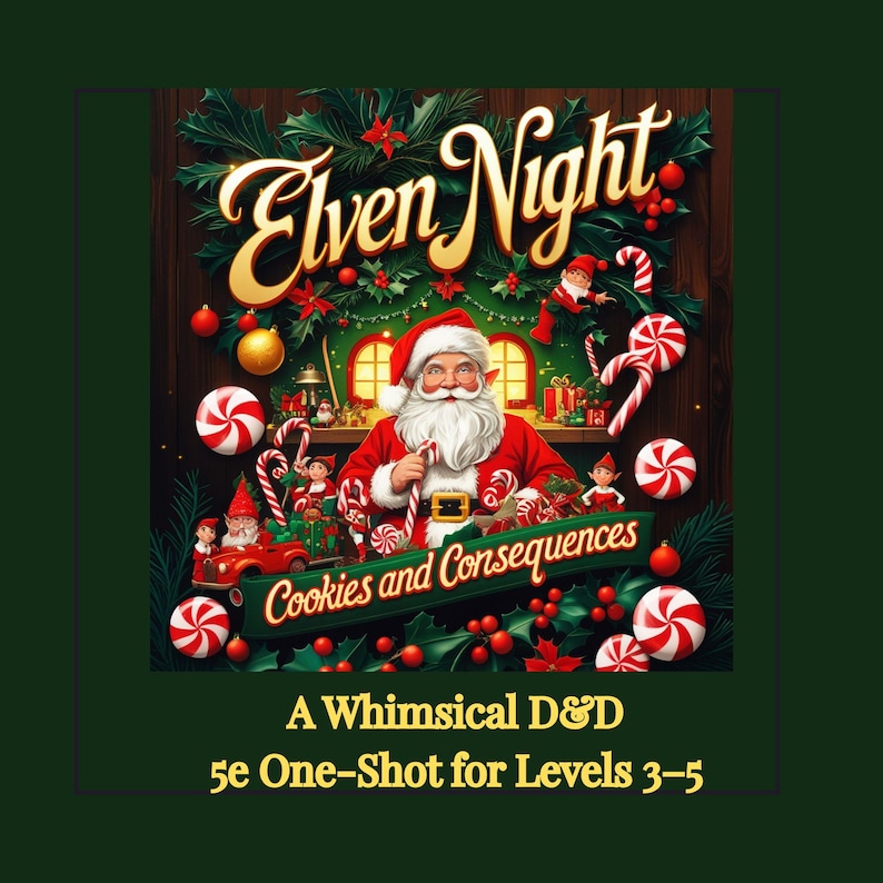 Elven Night: Cozy Holiday Dnd One Shot Adventure | Level 3 | Funny ...