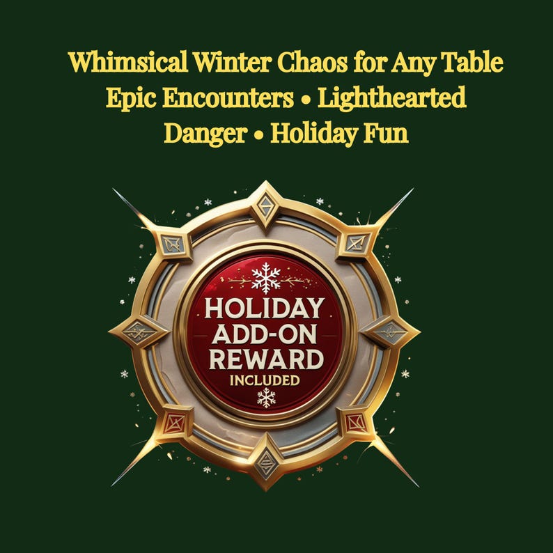 Elven Night: Cozy Holiday Dnd One Shot Adventure | Level 3 | Funny ...
