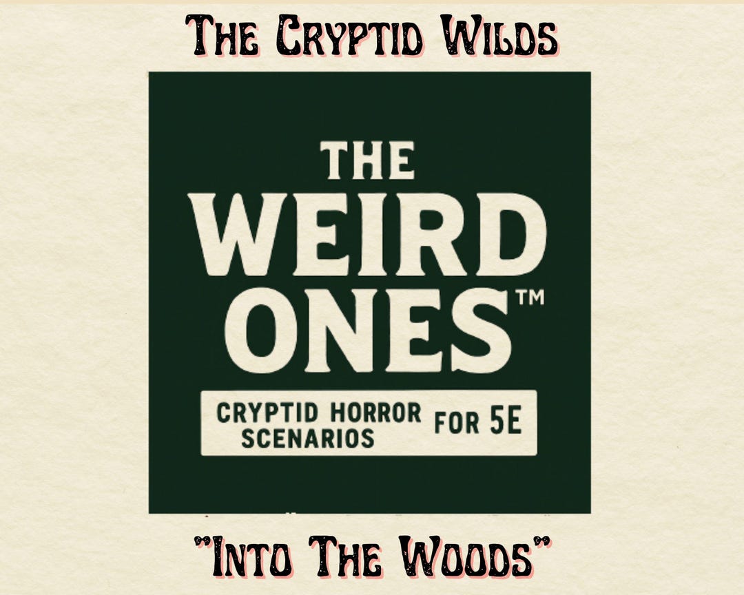 Cryptid Wilds – D&D 5e Horror One-shot Chapter 1 | Sasquatch Boss Fight ...