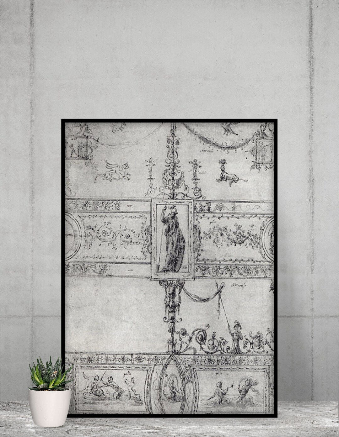 1500s Grotesque Art Print Museum Grade 300gsm Paper - Etsy