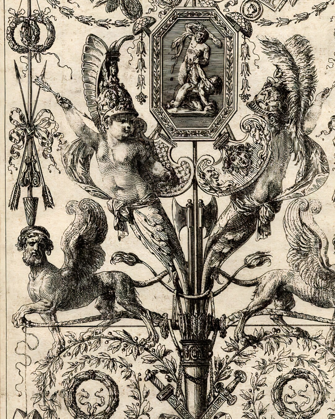 1500's Grotesque Engraving Museum Grade Art Reproduction - Etsy